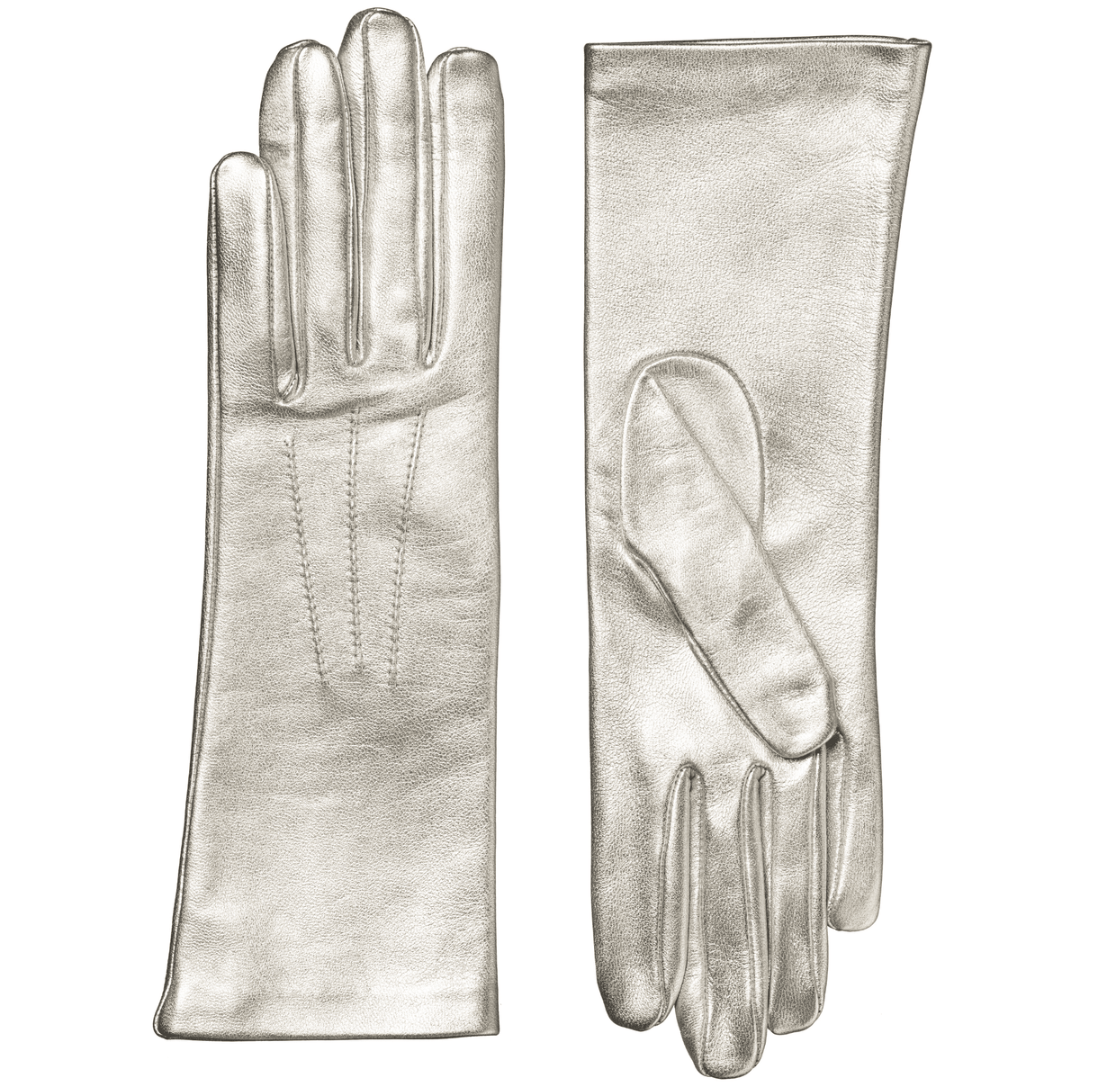 Jackie silver - Women's leather gloves – Causse Gantier